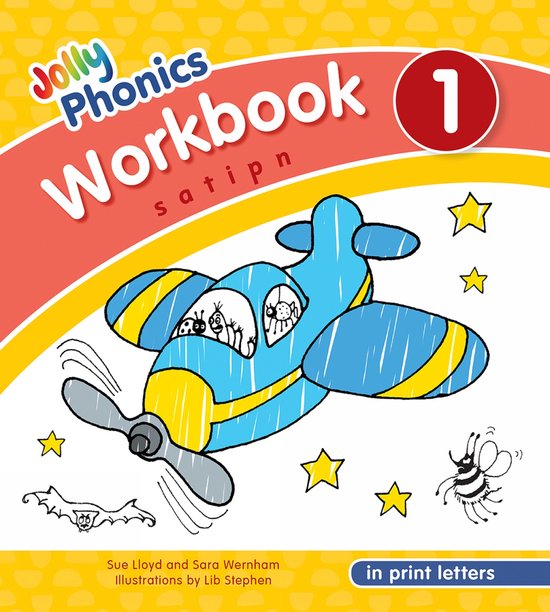 Jolly Phonics Workbook 1: In Print Letters (American English Edition), Sue Lloyd |... | bol