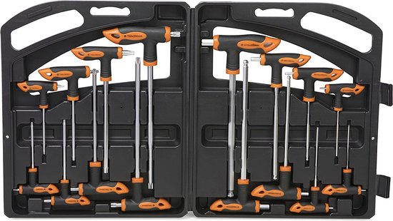 Ha-Ma Tools - Torx en Inbus Sleutelset met T-Handvat - 16 delig | bol.com