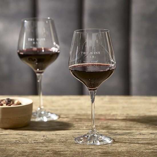 Riviera Maison Rode wijnglas, met tekst, Rodewijnglas - The Wine Bar ...
