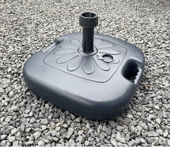 Benson Parasolvoet - Vulbaar - 45 x 45 cm - Antraciet - Kunststof - Ø ...