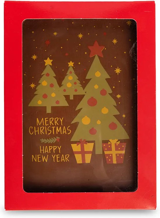 Chocolade kerstkaart - Chocolade kerst | bol