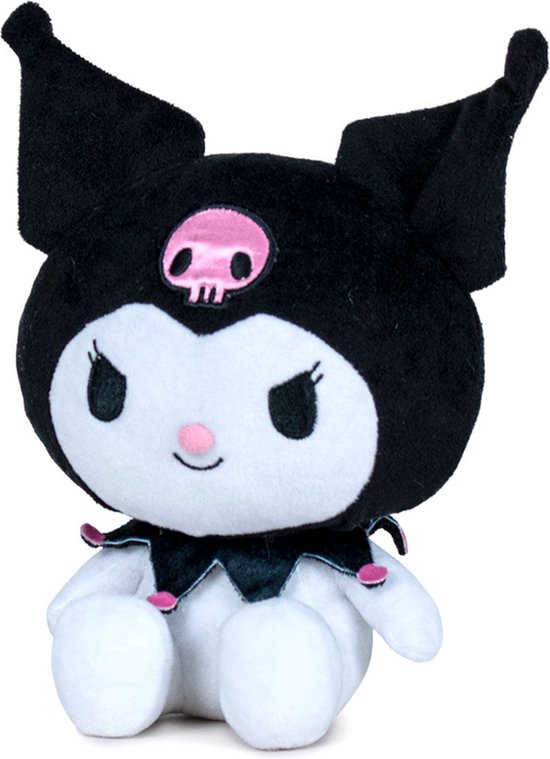 Hello Kitty & Kuromi Knuffel - 24cm - Zacht Speelgoed | bol