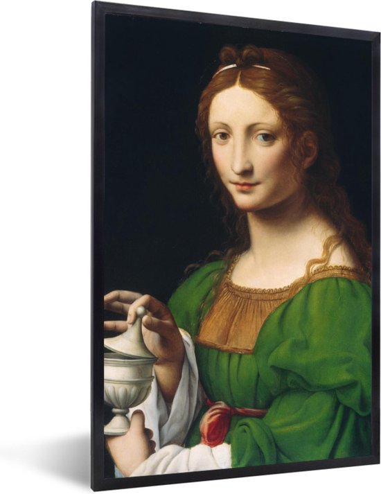 Fotolijst incl. Poster - Maria Magdalena - Leonardo da Vinci - 40x60 cm ...