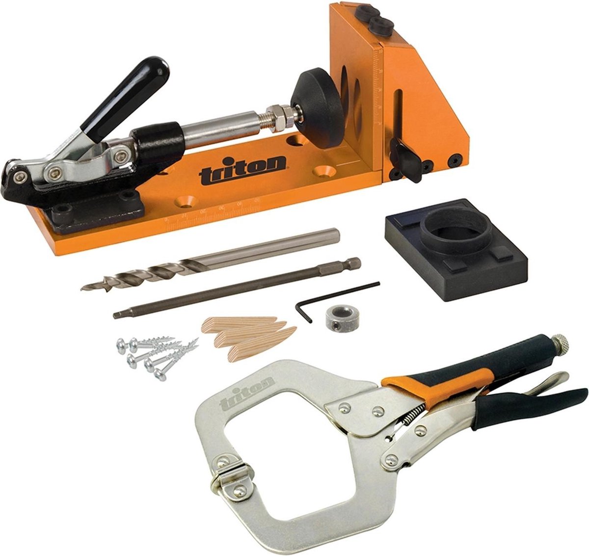 Triton Pocket Boormal met Klem - TW8CPHJ - 8 Delig | bol.com