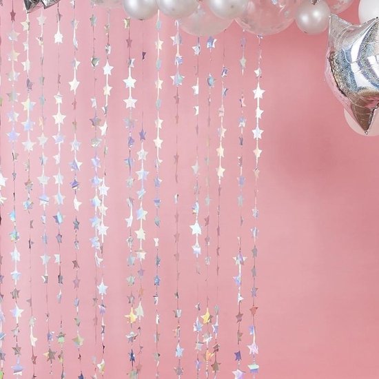 Ginger Ray - Ginger Ray - Stargazer - Iriserende Backdrop Sterren | bol