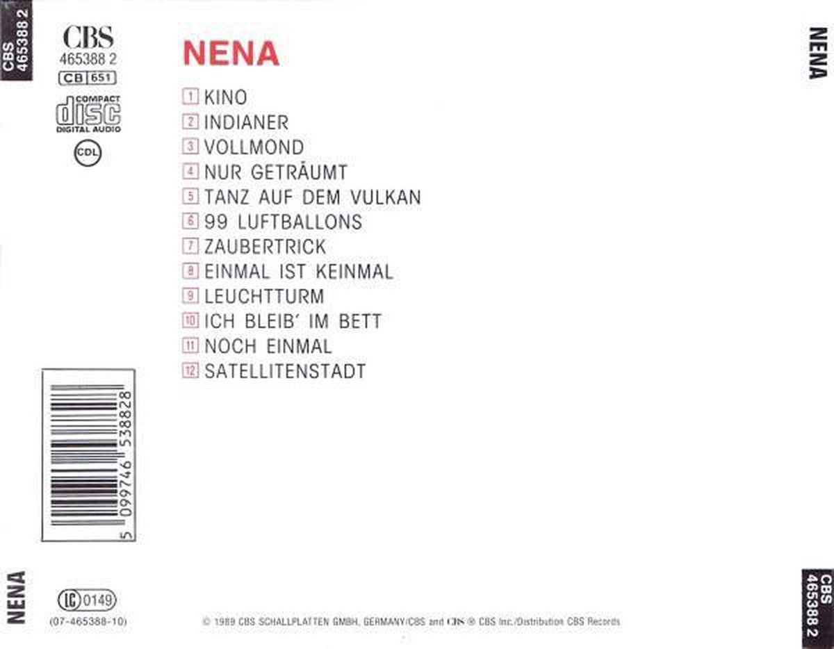 Nena, Nena | CD (album) | Muziek | bol.com