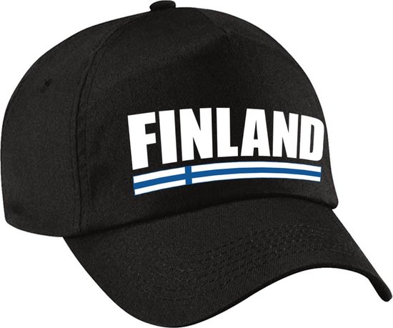 Finland supporters pet zwart voor dames en heren - volwassenen ...