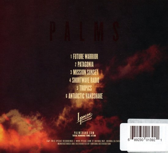 Palms - Palms (CD), Palms | CD (album) | Muziek | bol.com