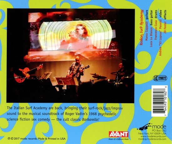 Marco Cappelli's Italian Surf Academy - Barbarella Reloaded (CD), Marco ...