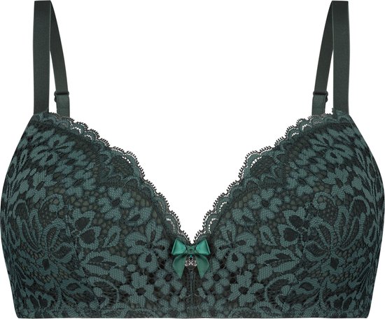 Hunkemöller Dames Lingerie Voorgevormde bh zonder beugel Rose - Groen ...