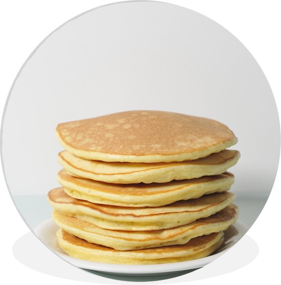 Wall Circle - Wall Circle Inside - Une tour de crêpes sur une assiette ...