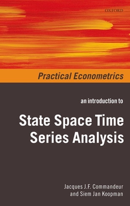 An Introduction to State Space Time Series Analysis | 9780199228874 ...