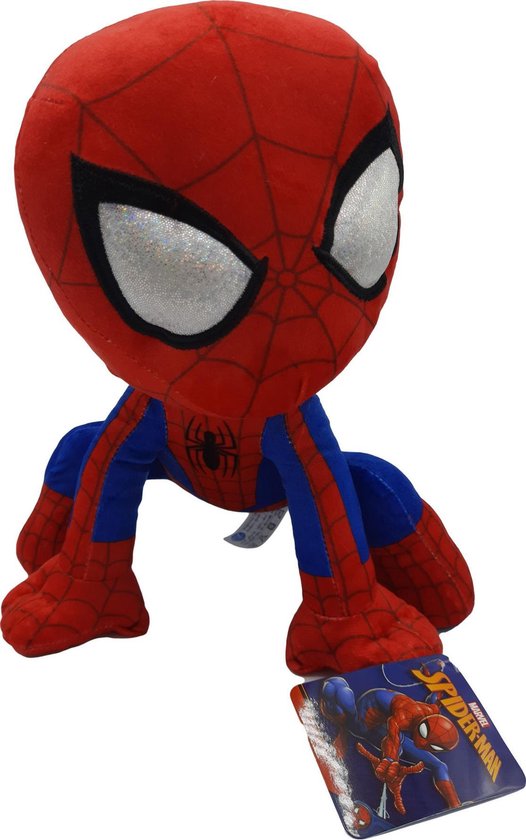Marvel - Spiderman - Knuffel - Spider-Man in Bended Action - Pluche ...