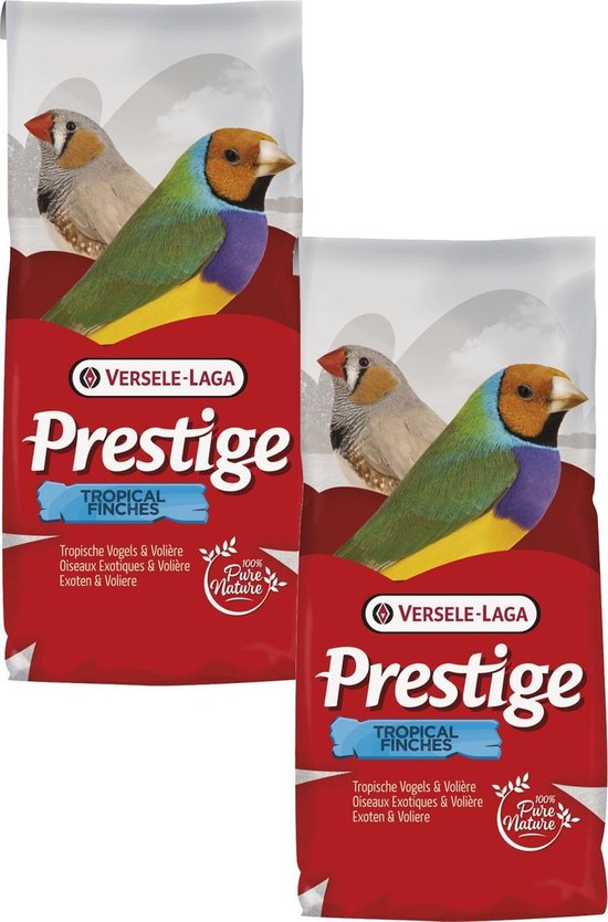 Versele-Laga Prestige Tropische Vogels - Vogelvoer - 2 x 20 kg | bol