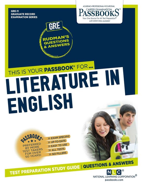 Graduate Record Examination Series (GRE) - LITERATURE IN ENGLISH (ebook ...