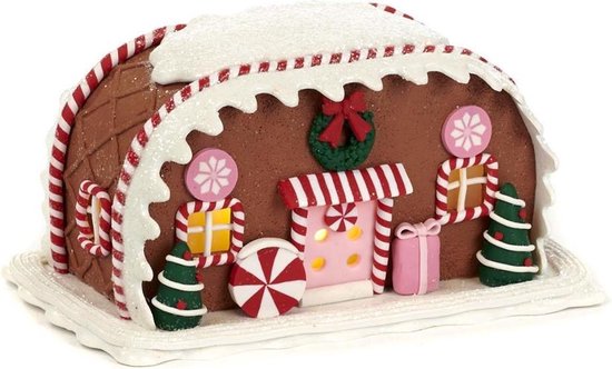 Gingerbread caravan met LED verlichting | bol.com