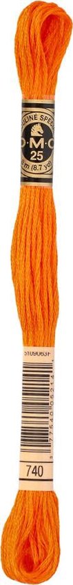 DMC Borduurgaren-740 Oranje | bol.com