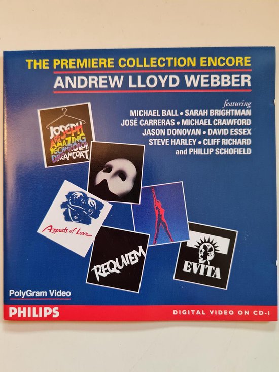 ANDREW LLOYD WEBBER - Premier Collection Encore, Andrew Lloyd Webber | CD (album) | Muziek | bol