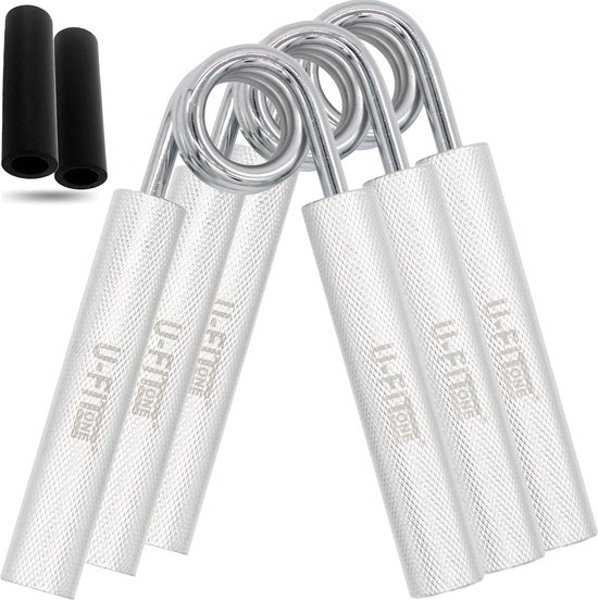 U-Fit One 3 delige Metal Handtrainer Set - 45kg, 68kg, 90kg - Grip ...