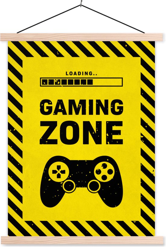Porte-affiche avec affiche - Affiche scolaire - Gaming - Citations - Contrôleur - Zone... | bol.com