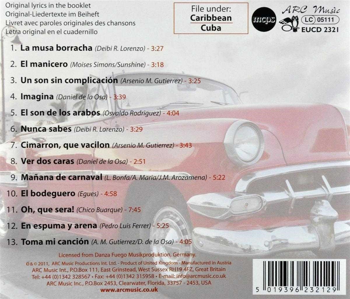 Grupo Cimarron De Cuba - Cuba - Live Music From Havana (CD), various ...