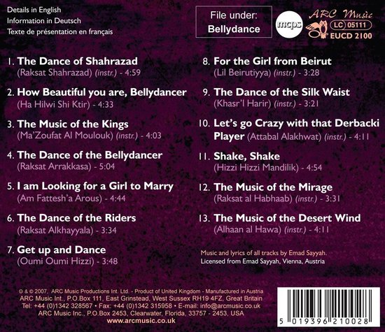 Emad Sayyah - The Dance Of Shahrazad (CD), Emad Sayyah | CD (album ...