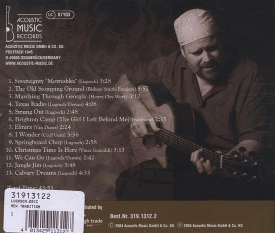 Eric Lugosch - New Tradition (CD), Eric Lugosch | Muziek | bol