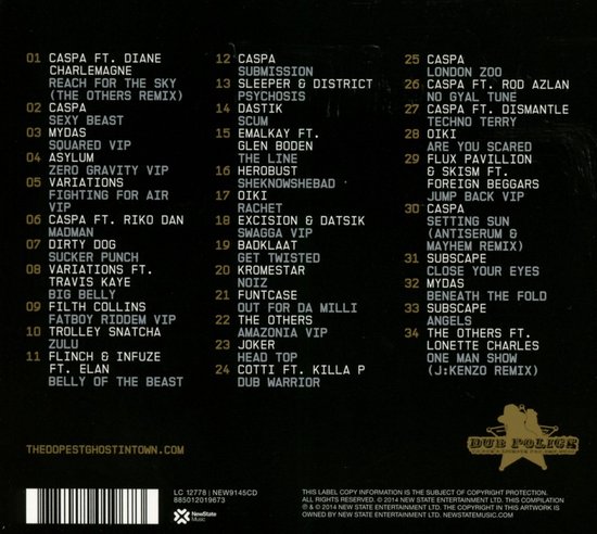 Various Artists - Caspa Presents Dubstep (CD), various artists | CD ...