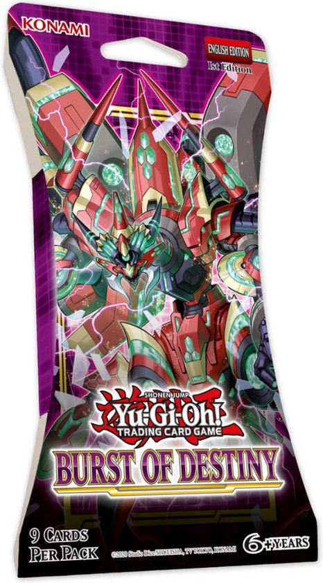 Yu-Gi-Oh! Burst of Destiny Sleeved Booster - Yu-Gi-Oh! Kaarten | Games ... Yu-Gi-Oh! Burst of Destiny Sleeved Booster - Yu-Gi-Oh! Kaarten | Games ...