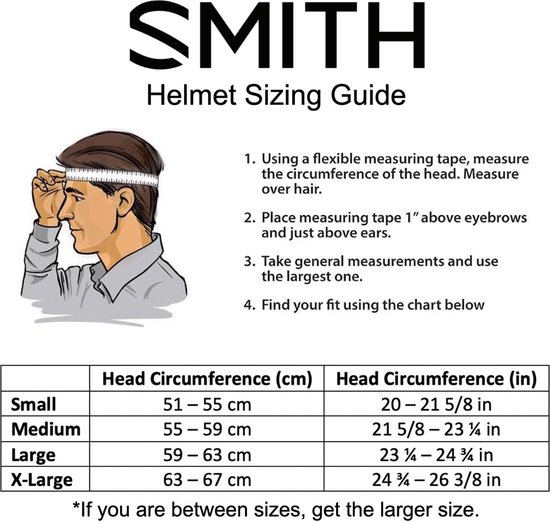 Smith Maze matte charcoal snowboard- en skihelm - Maat: L | bol