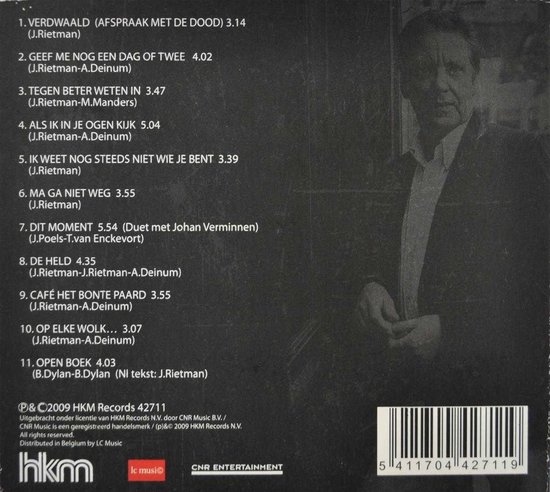 Jan Rietman - Open Boek (CD), Jan Rietman | Muziek | bol