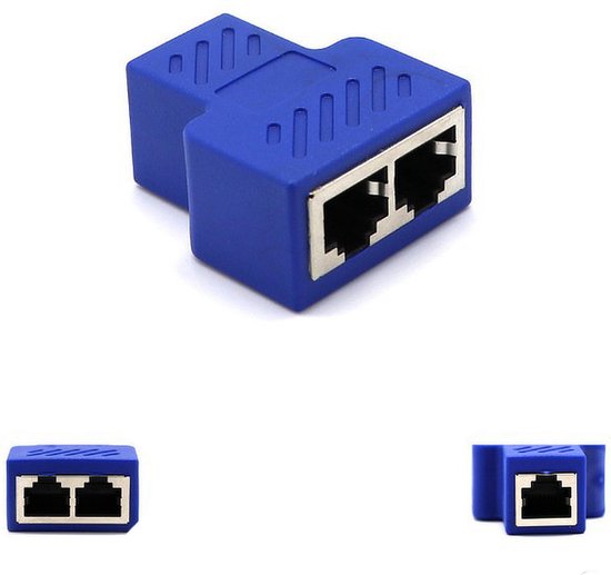 Netwerk splitter | Lan splitter | Geschikt voor UTP / FTP / RJ45 / ISDN ...