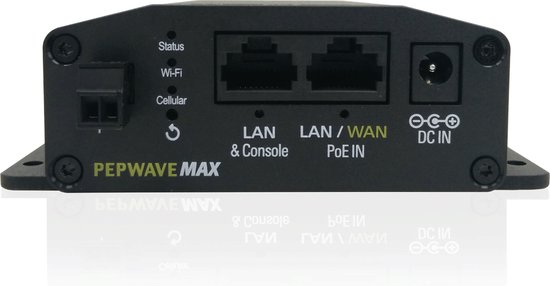 Peplink MAX BR1 Mini draadloze router Fast Ethernet Single-band (2.4 ...