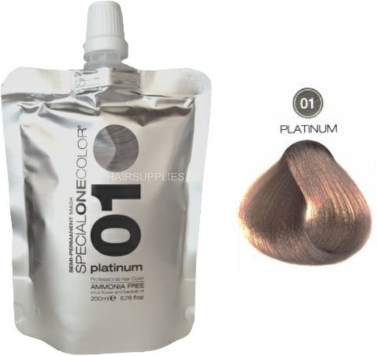 SPECIAL ONE COLOR MASK 200ML 01 PLATINUM | bol
