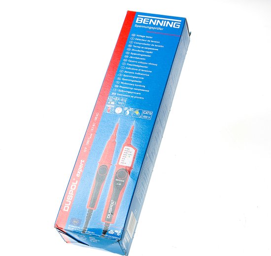 Benning 44050262 DUSPOL Expert Tweepolige spanningstester - AC/DC 1000V ...