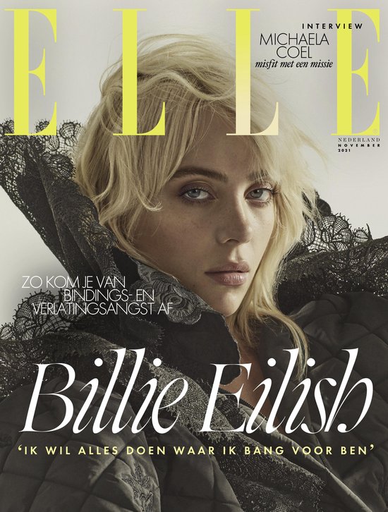 ELLE editie 11 2021 - tijdschrift - Billie Eilish | bol