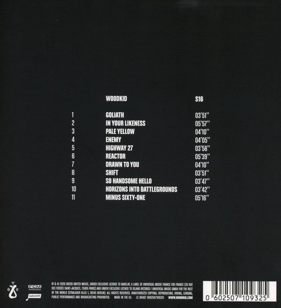 Woodkid - S16 (CD) (Limited Edition), Woodkid | Muziek | bol