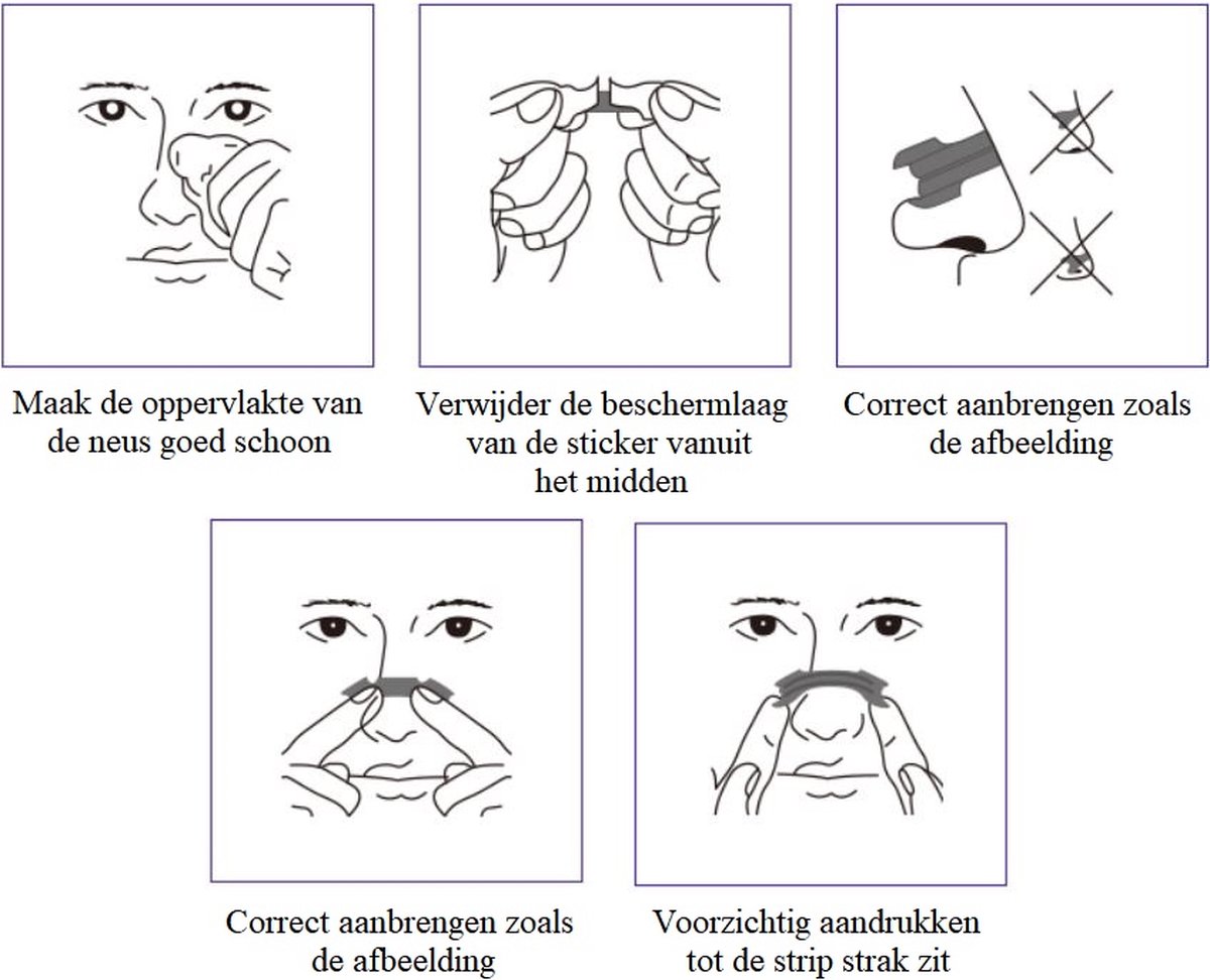 Better Breath, Neusstrips Large, 30 stuks, Neuspleisters, Antisnurk. | bol