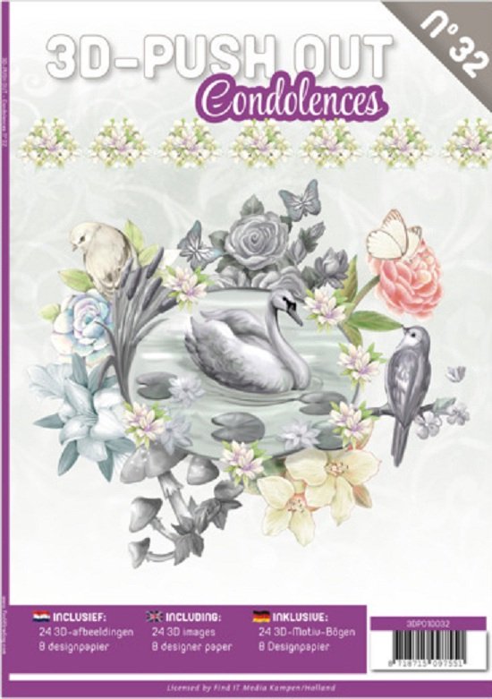 3D Push Out book 32 - Condolences | bol