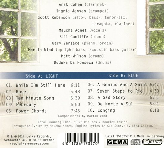 Martin Wind - Light Blue (CD), Martin Wind | Muziek | bol