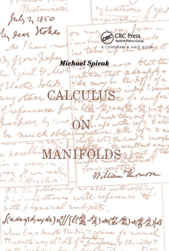 Calculus On Manifolds (ebook), Michael Spivak | 9780429981531 | Boeken ...