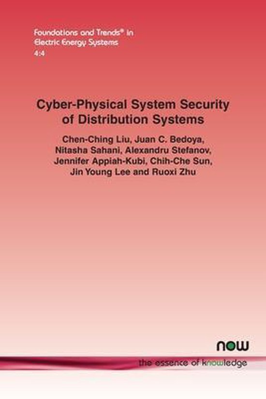 Cyber-Physical System Security of Distribution Systems | 9781680838527 ...