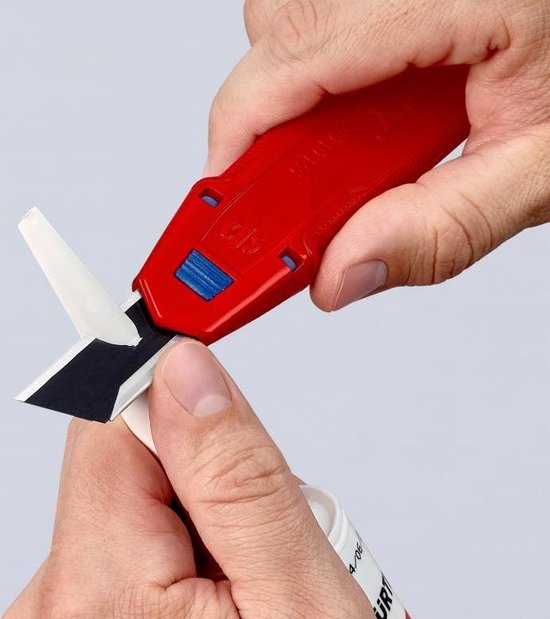 Knipex 90 10 165 BK CutiX universeel mes 165 mm Incl. instelbare ...