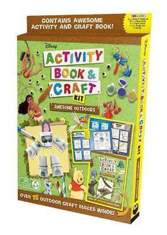 Disney: Activity Book & Craft Kit Awesome Outdoors, Autumn Publishing ...