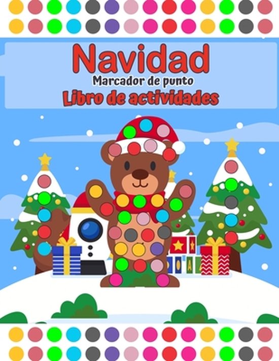 Libro de actividades de Feliz Navidad DOT Libro de actividad Edad 2 ...