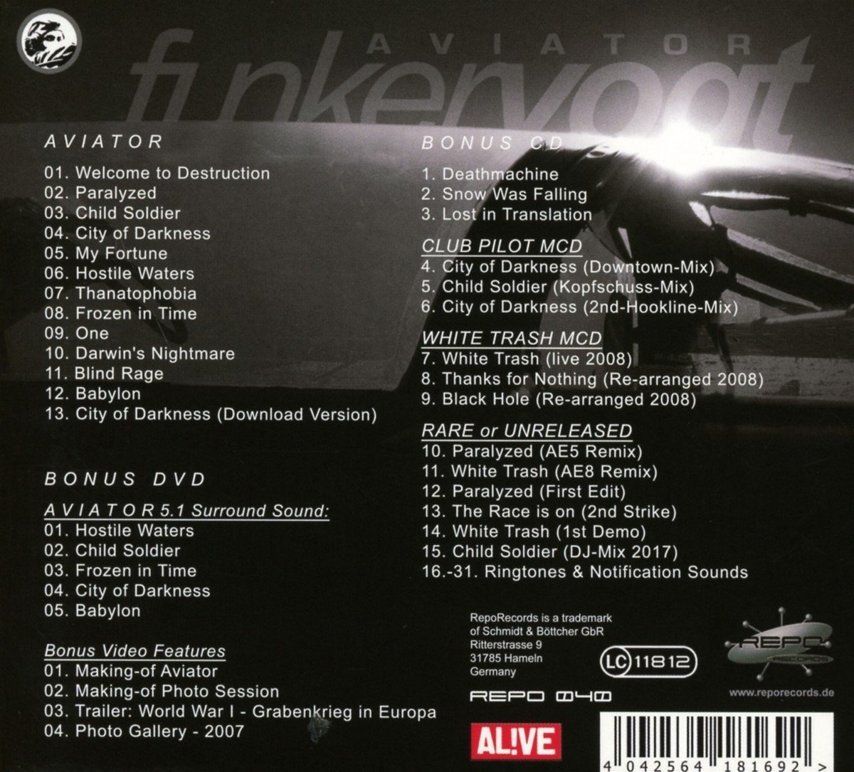 Funker Vogt - Aviator Collector's Edition (CD), Funker Vogt | Muziek | bol.com