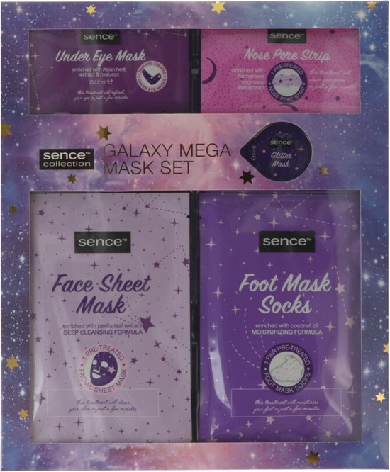 Sence Geschenkset Gezichtsmaskers Galaxy 1 Set | bol.com