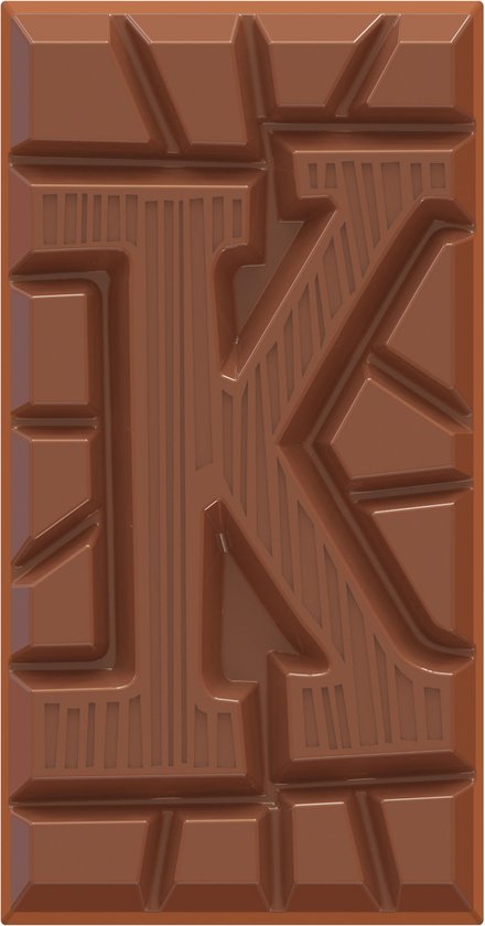 Tony's Chocolonely Chocolade Letter K - Melkchocolade Chocoladeletter ...