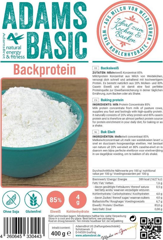 Adam's Basic Backprotein | bol
