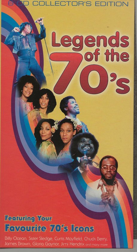 6 CD set LEGENDS of the 70's ( LIVE ), zie foto | CD (album) | Muziek | bol